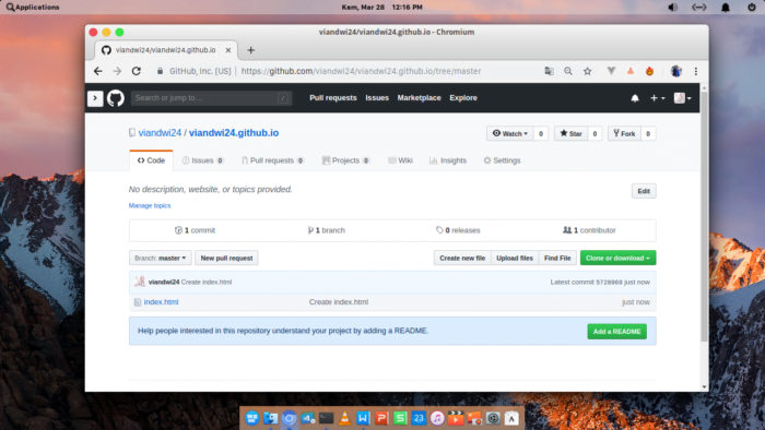 Cara Cepat Membuat Github Pages untuk Pemula, Hanya 5 Menit