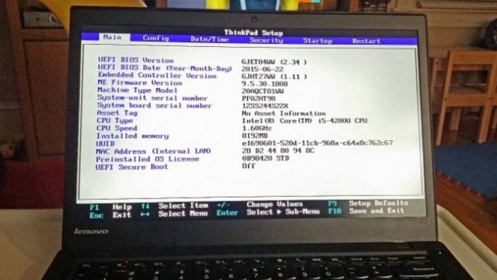 4 Cara Mudah Masuk BIOS di Berbagai Merek Laptop - EPIC99