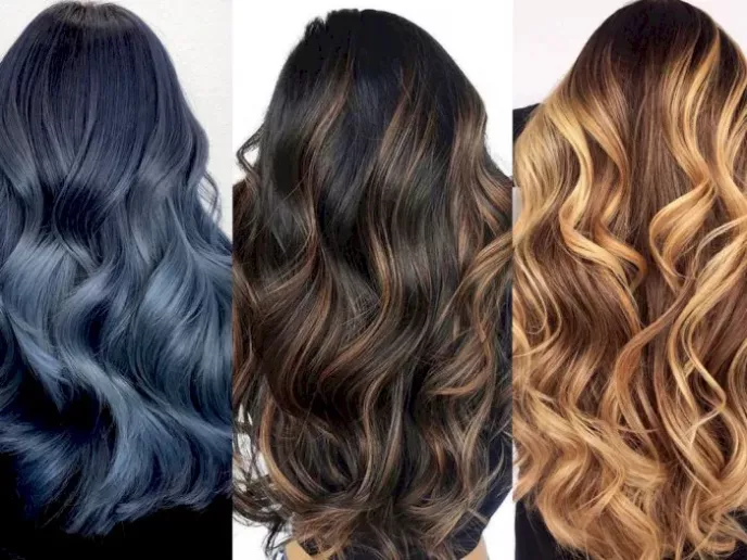 Inspirasi Warna Rambut Yang Bikin Wajah Cerah