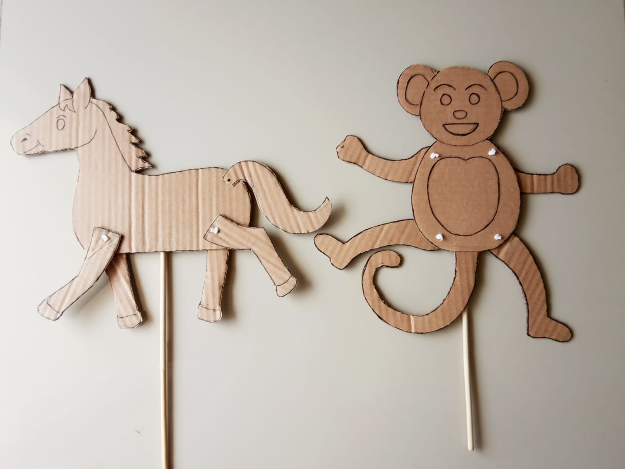 Cara Membuat Wayang dari Kardus - Mini Wayang Golek