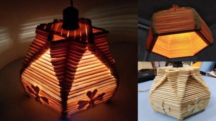 Contoh dan Cara Membuat Lampion dari Stik Es Krim - Creative Blog And Tips