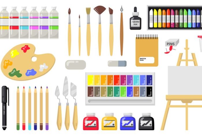 Macam-Macam Alat Lukis Lengkap Bagi Para Pemula