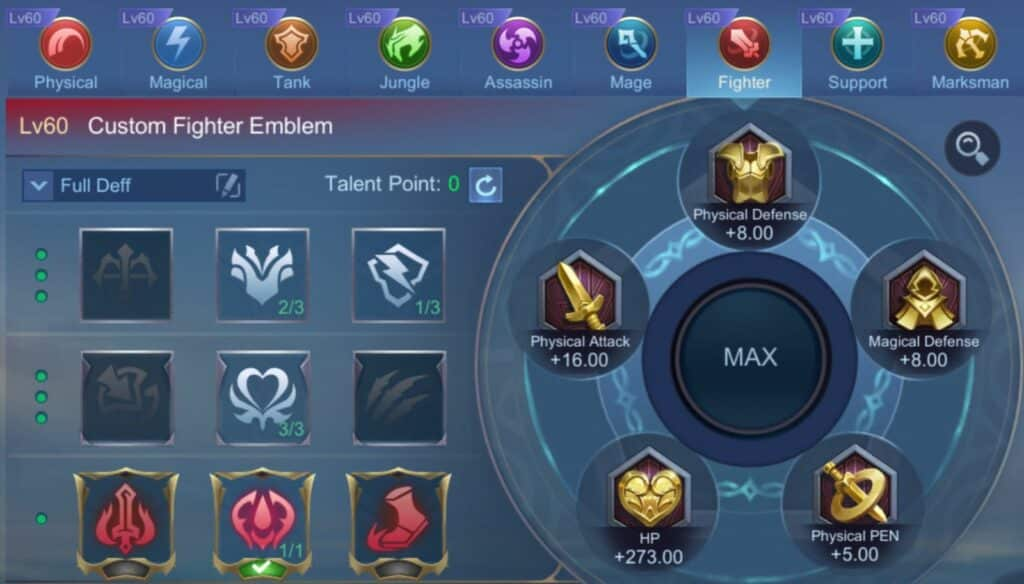 Jejeran Emblem Mobile Legends Terbaik Beserta Fungsinya