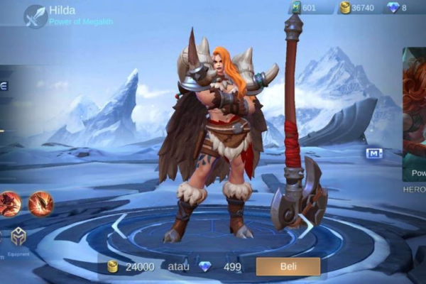 Kisah Hilda di Mobile Legends sebagai Pemimpin Para Pemburu